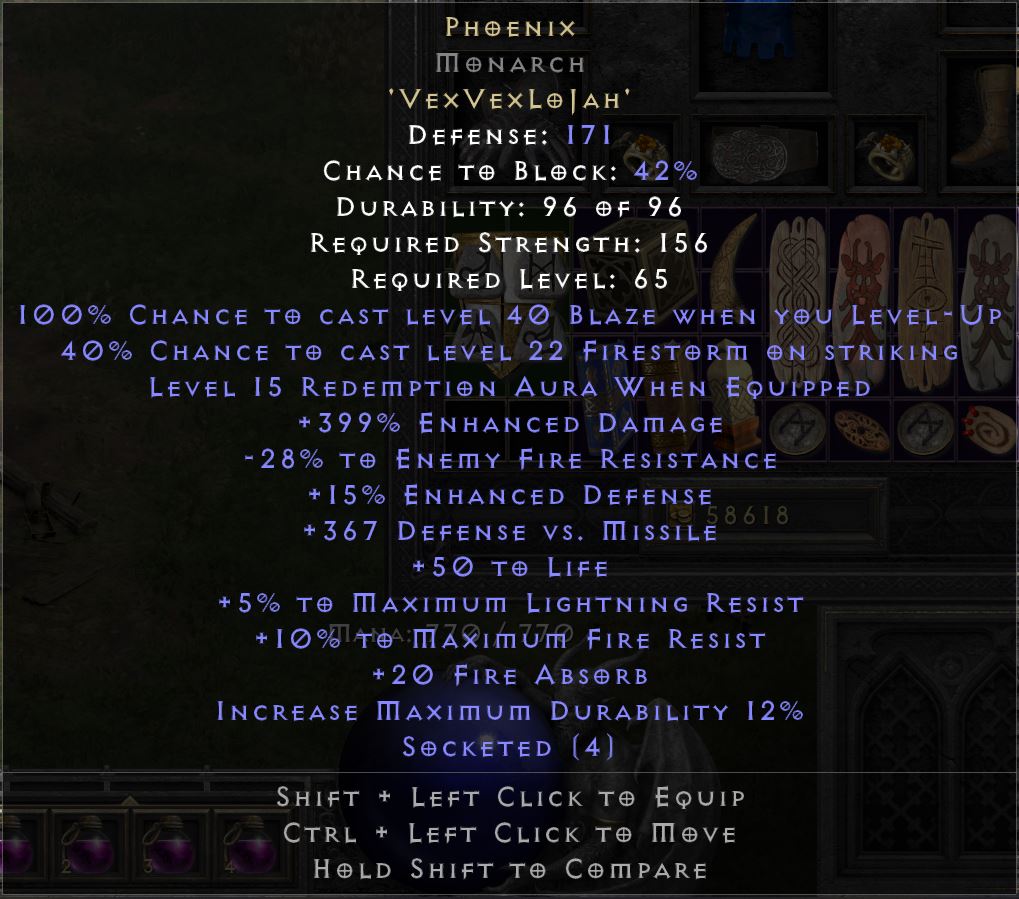 Gg Phoenix Sup Mon 399dmg 15ed 15redemption Pic - Topic - d2jsp